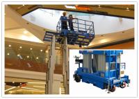 China Aerial Vertical Mast Lift 10 Meter 480 kg Capacity Four Mast For Auto Stations for sale
