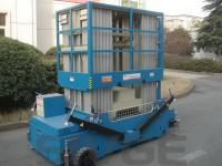 China Multi Mast One Man Lift 14M Aluminum Alloy Personnel Lift Platform 200kg Load for sale