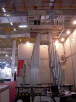 China Self Propelled Scissor Lift 6m Height , 480 KG Capacity Hydraulic Lift Ladder for sale