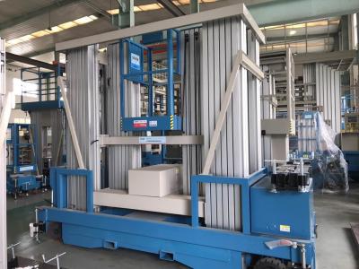 China Blue Color Single Person Lift Platform 20M Reliable For Window Cleaning for sale
