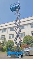 China Self Propelled Scissor Lift 12M Platform Lift for sale