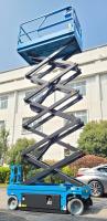 China Mobile Elevating Work Platform And Scissor Lift 14 M With Load Capacity 320kg for sale