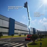 China 12m Electric Articulated Boom Lift GTHZ120 Compact Self Propelled Aerial Work Platform 200kg CE Certified for sale