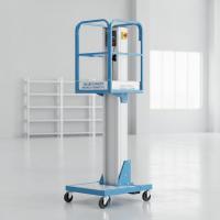 China 300 Lbs Capacity One Man Lift 4m Platform Height Compact Design Single Person Lift Platform for Space Utilization for sale