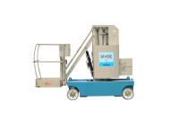 China 360 Rotation Electric Cherry Picker Vertical Mast Aerial Work Platform boom lift 8m for sale