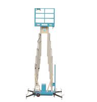 China Aluminum Twin Mast 1.5kw 10m Elevated Work Platform for sale