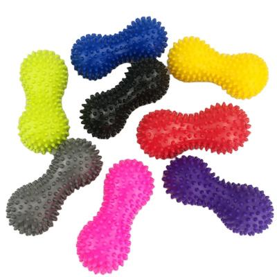 China Prickly ball Yoga massage acupoint grip Hedgehog ball plantar health care muscle relaxation peanut fascia ball for sale