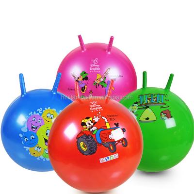 China Animal Hopper Ball With Handle 45cm 55cm 65cm for sale