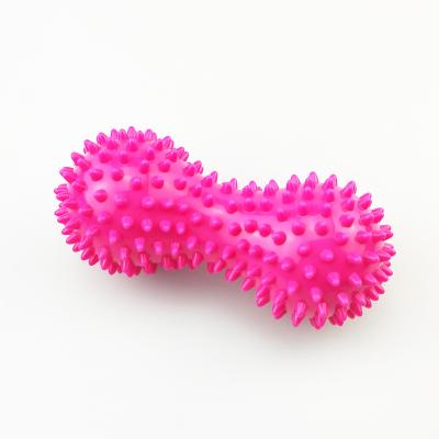 China Peanut Shape Yoga Fitness Massage Ball PVC Muscle Relax Body Hand Foot Massager for sale