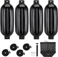 China Boat Fender 4 Pack Boat Bumpers Fenders with 4 Ropes for sale