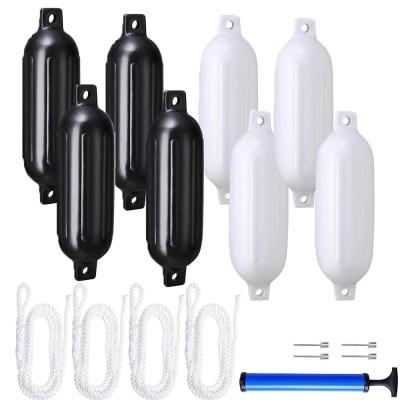 China Boat Bumpers 8x27 Boat Fender Twin Eye 4-Pack for sale