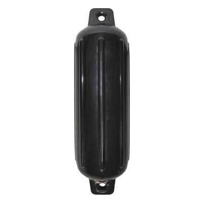 China Made Storm Gard Double-Eye Boat Fender for 25' to 35' Long Boats - Black Vinyl for sale