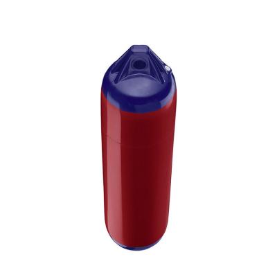 China Strong Resistance Inflatable Marine Fenders 100% PVC Material Twin Eye Design for sale