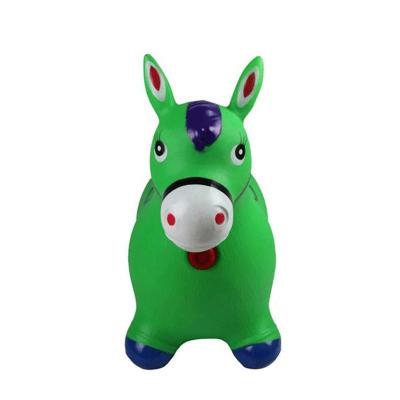 China Childrens Animal Space Hoppers Inflatable Jumping Horse Ride Eco Friendly for sale