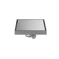 China 304 Stainless Steel Invisible Floor Drain Tile Insert Hidden Recessed Anti Odor Shower Drain 8x8 cm to 30x30 cm for sale
