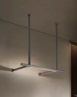 China Mocee Aluminum Towel Rack Wall Mounted Towel Holder Rust Resistant 5586 for sale