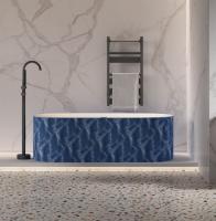 China Modern Freestanding Pedestal Bathtub 1500mm Luxury Soaking Tub CPG-8839 for sale
