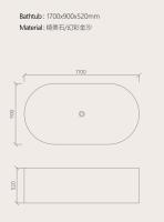 China Modern Freestanding Pedestal Bathtub 1500mm Luxury Soaking Tub CPG-8839 for sale