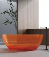 China Modern Freestanding Pedestal Bathtub CPG-8801-G Luxury Soaking Tub 1500mm Contemporary Bathroom for sale