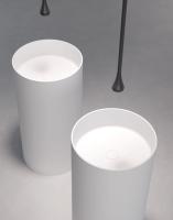 China Freestanding Pedestal Sink CPG-6620 Modern Column Basin for Bathroom Hotel Use for sale