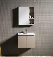 China Mocee Wall Mounted Bathroom Vanity Cabinet with Mirror and Medicine Cabinet 600mm for Hotel and Home for sale