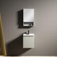 China Mocee Wall Mounted Bathroom Vanity Cabinet with Mirror and Medicine Cabinet 600mm for Hotel and Home for sale