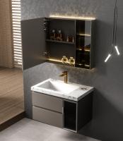 China Smart Bathroom Vanity with LED Anti-Fog Mirror & Medicine Cabinet 600mm for sale