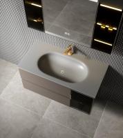 China Smart Bathroom Vanity with LED Anti-Fog Mirror and Medicine Cabinet 600mm for sale