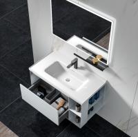 China Smart Bathroom Vanity with LED Anti-Fog Mirror and Medicine Cabinet 60cm for sale