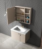 China Mocee Modern Bathroom Vanity with Mirror and Medicine Cabinet 80cm Wall Mounted for sale