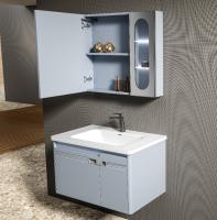 China Smart Bathroom Vanity with LED Anti-Fog Mirror and Medicine Cabinet 60cm for sale