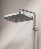 China Mocee Four-Function Deluxe Shower Panel Tower System 4046 Gunmetal Grey with Rainfall Shower Body Jets Hand Spray for sale