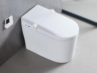 China Mocee 2218CHJ Intelligent Electric One Piece Smart Toilet 220V Automatic Pad Change for sale