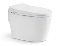 China Mocee Light Intelligent Electric One Piece Smart Toilet 2230 L with Foot Touch Flush for sale