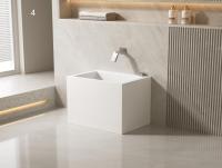 China Modern Sintered Stone Mop Basin - Utility Sink for Mop Bucket - 028 for sale