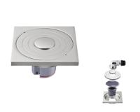 China Stainless Steel Anti-Odor Floor Drain for Washing Machine 2 inch Square Drain for sale