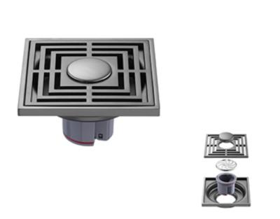 China Stainless Steel Anti-Odor Floor Drain 350mm Dual Purpose for Shower and Washing Machine for sale