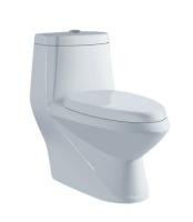 China Mocee Wash Down One-Piece Toilet Standard Gravity Flush Siphon-less Floor-Mounted 730x410x720mm for sale