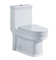 China Mocee Wash Down One-Piece Toilet 780x380x750mm Gravity Flush Siphon-less Floor-Mounted for sale
