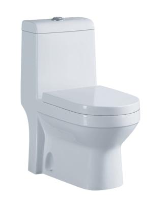 China Mocee Wash Down One-Piece Toilet 700x370x800mm Gravity Flush Siphon-less Floor-Mounted for sale