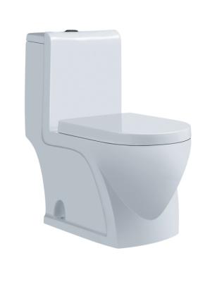 China Mocee Wash Down One-Piece Toilet 720x365x785mm Standard Gravity Flush Siphon-less Floor-Mounted for sale