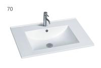 China Mocee Ceramic Cabinet Basin YM3C 60-120 Inch Countertop Bathroom Sink for sale