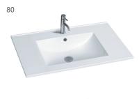 China Mocee Ceramic Cabinet Basin YM3C 60-120 Inch Countertop Bathroom Sink for sale