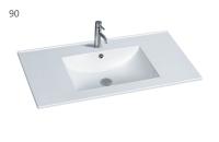 China Mocee Ceramic Cabinet Basin YM3C 60-120 Inch Countertop Bathroom Sink for sale