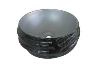China Mocee Ceramic Vessel Sink Art Basin for Bathroom Vanity 16 Inch Vitreous China for sale