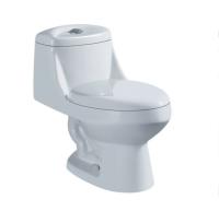 China Mocee Siphonic One-Piece Toilet 740x380x650mm Floor-Mounted Ceramic S-Trap 300mm 400mm for sale