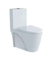 China Mocee Siphonic One-Piece Toilet 700x385x780mm Floor-Mounted Ceramic S-Trap 300mm 400mm for sale