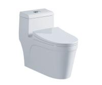 China Mocee Eddy One-Piece Toilet 720x390x650mm Vortex Flush Floor-Mounted Ceramic S-Trap 300/400mm for sale