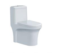 China Eddy One-Piece Toilet 650x360x740mm Vortex Flush Floor-Mounted Ceramic S-Trap 300mm 400mm for sale