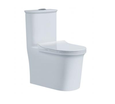 China Mocee Siphonic One-Piece Toilet 720x370x790mm Floor-Mounted Ceramic S-Trap 300mm 400mm for sale